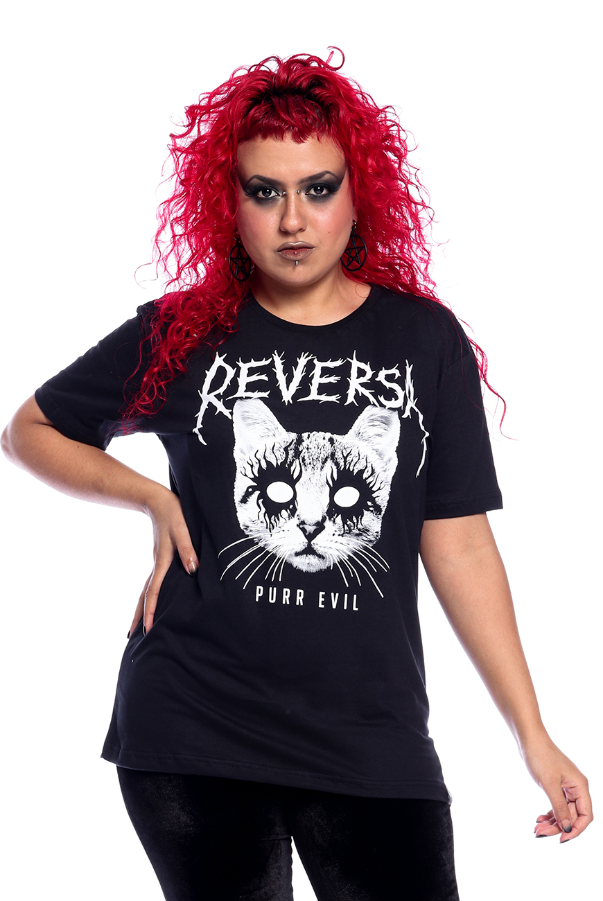 Camiseta Gato Evil | Loja Reversa