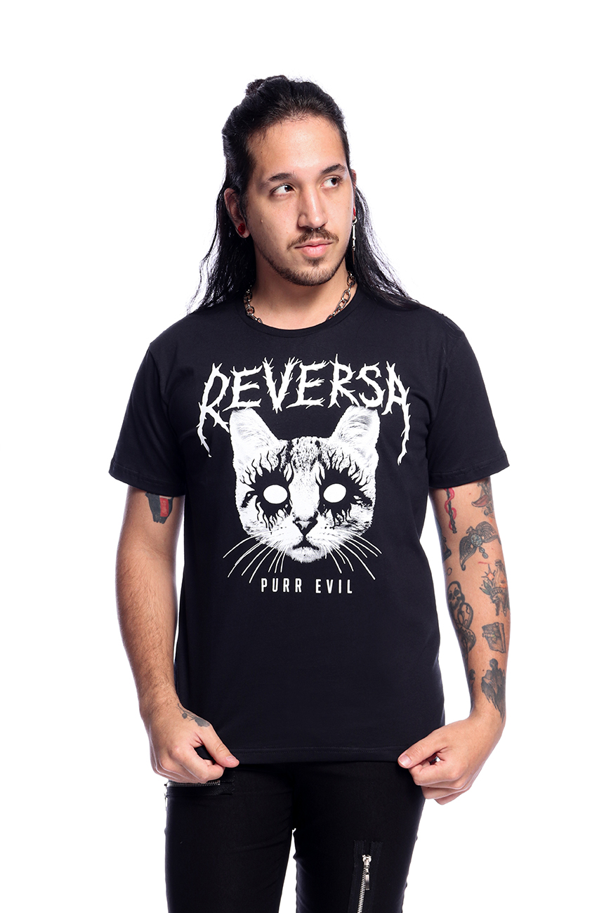Camiseta Gato Evil | Loja Reversa