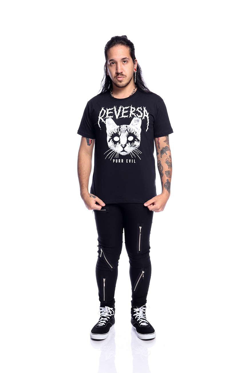 Camiseta Gato Evil | Loja Reversa