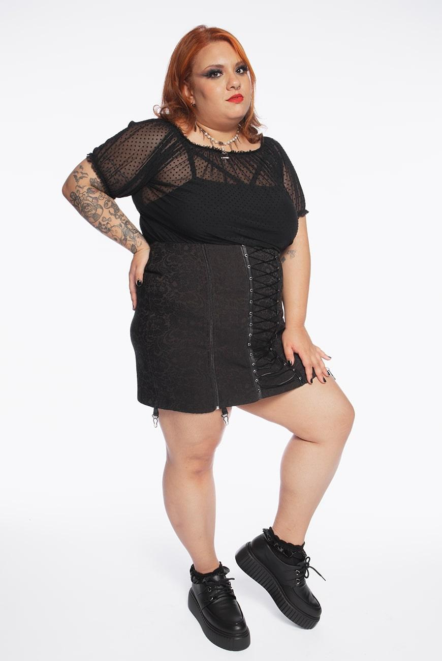 Saia Corset Arabesque | Loja Reversa