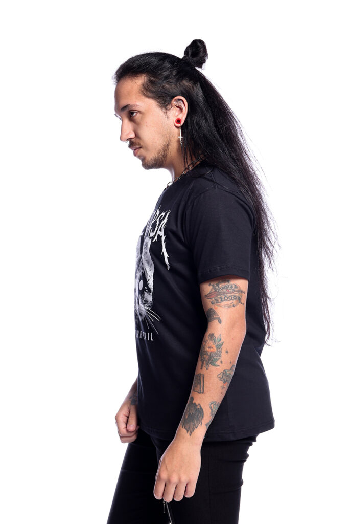 Camiseta Gato Evil | Loja Reversa