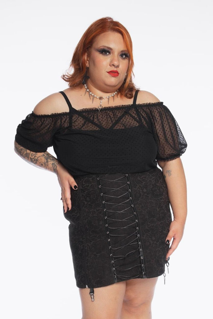 Saia Corset Arabesque | Loja Reversa